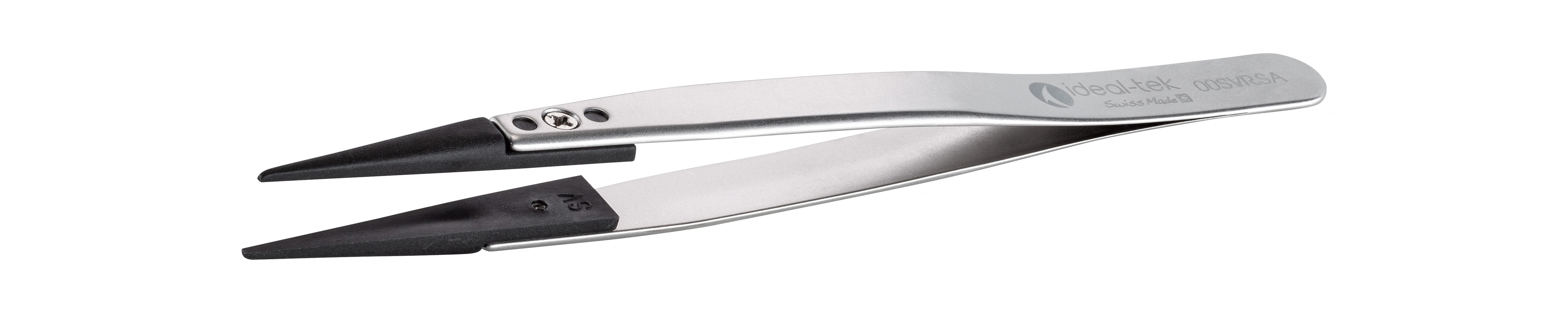 00SVR.SA.1 - Plastic Replaceable Tip Tweezers | Ideal-tek