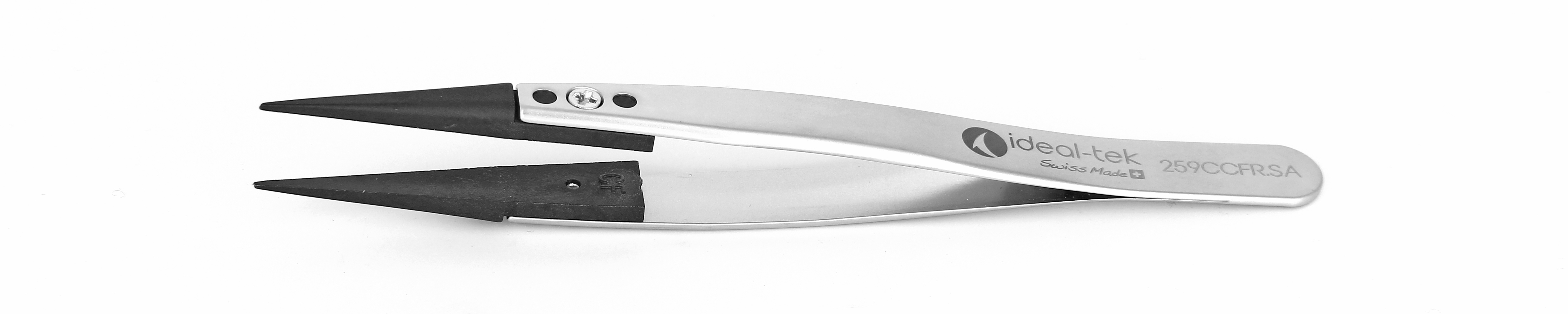 259CCFR.SA.1 - Plastic Replaceable Tip Tweezers | Ideal-tek