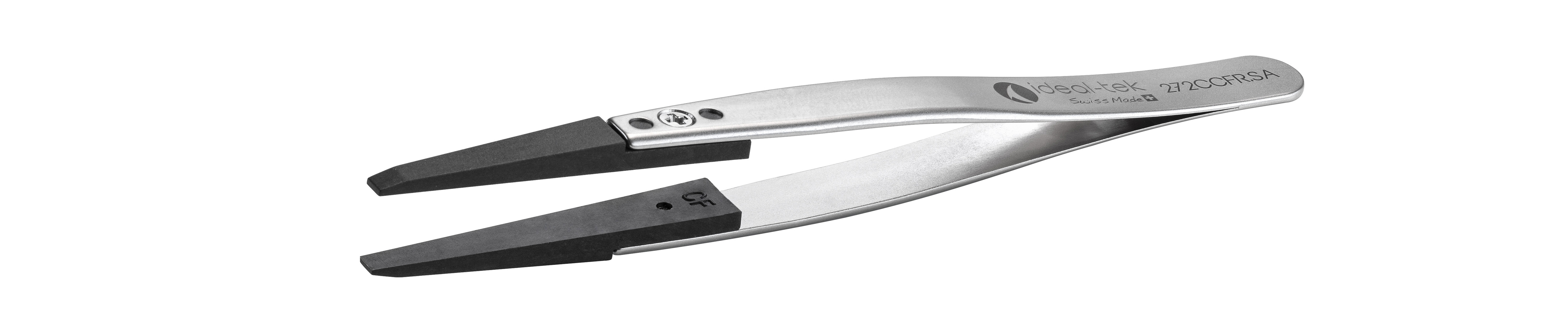 272CCFR.SA.1 - Plastic Replaceable Tip Tweezers | Ideal-tek