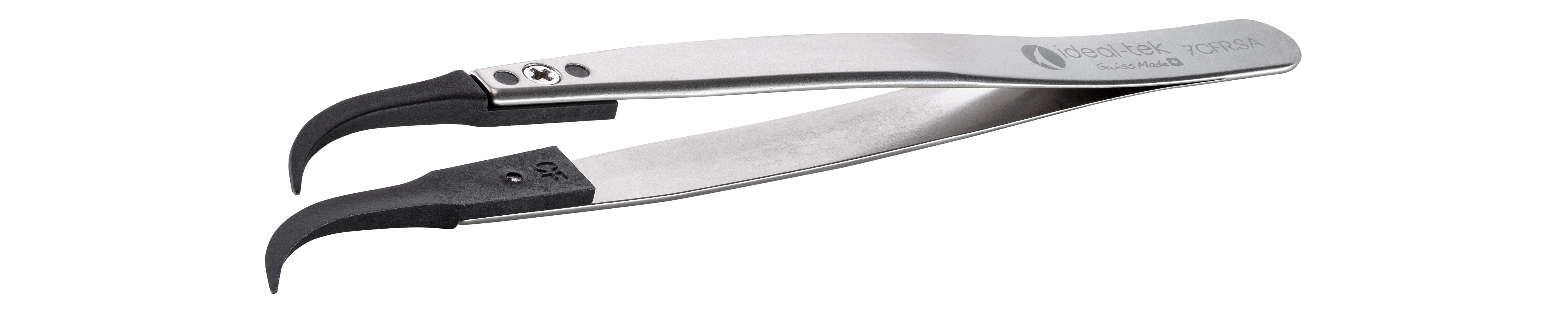 7CFR.SA.1 - Plastic Replaceable Tip Tweezers | Ideal-tek